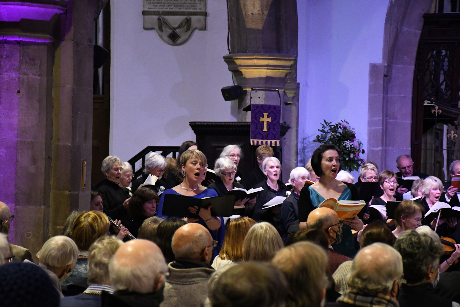 Photos from our recent Messiah concert - Ilkley Choral Society